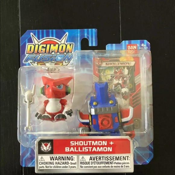 dijimon | Toys | Digimon Fusion Shoutmon Ballistamon Bandai | Poshmark